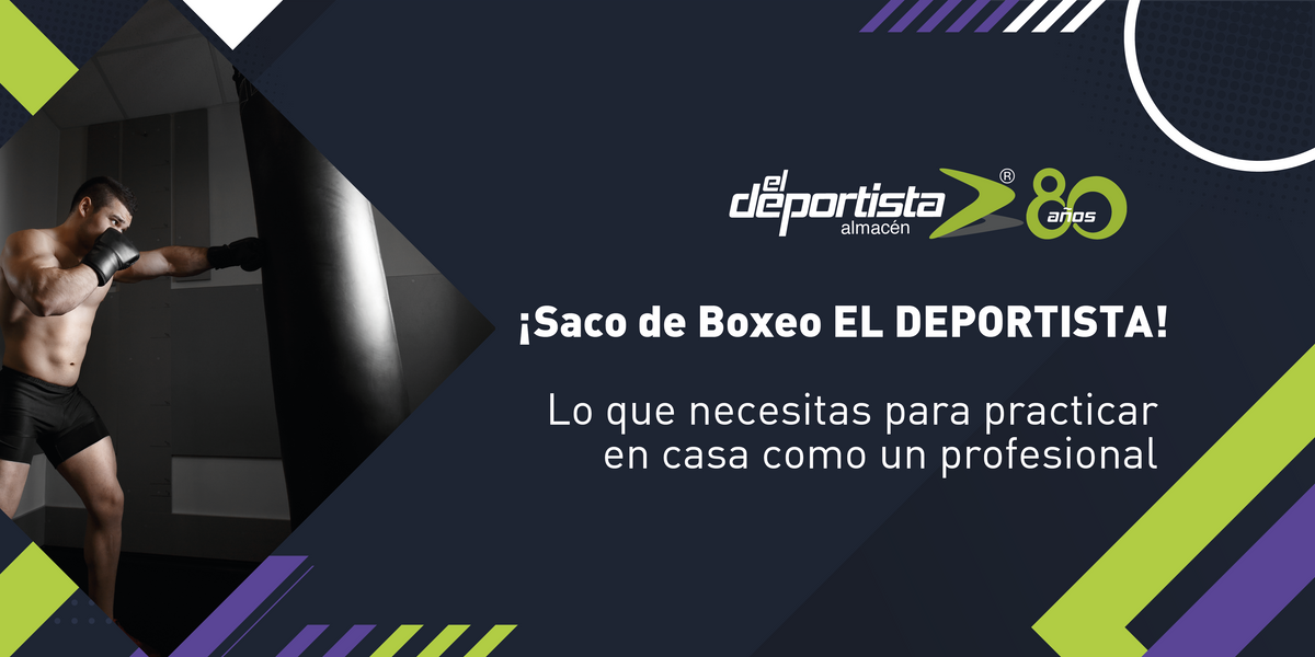 ¡Saco de Boxeo EL DEPORTISTA! Lo que necesitas para practicar en casa ...